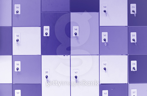 Cabinet lockers, different sizes 이미지 (652938668) - 게티이미지뱅크