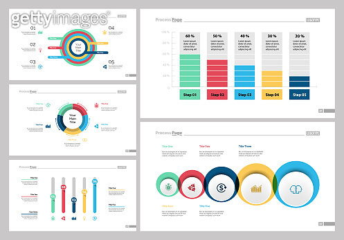 Five Training Slide Templates Set 이미지 (870019154) - 게티이미지뱅크