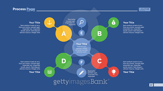 Four Branches Mind Map Slide Template 이미지 (665411378) - 게티이미지뱅크