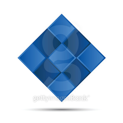 Simple blue graphic symbol, logo for your corporate identity 이미지 ...