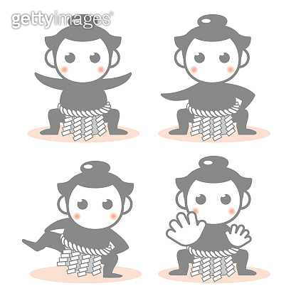 Emoji icon set - sumo wrestler (872428816) 일러스트, 무료 일러스트, 아이콘, 무료 아이콘 ...