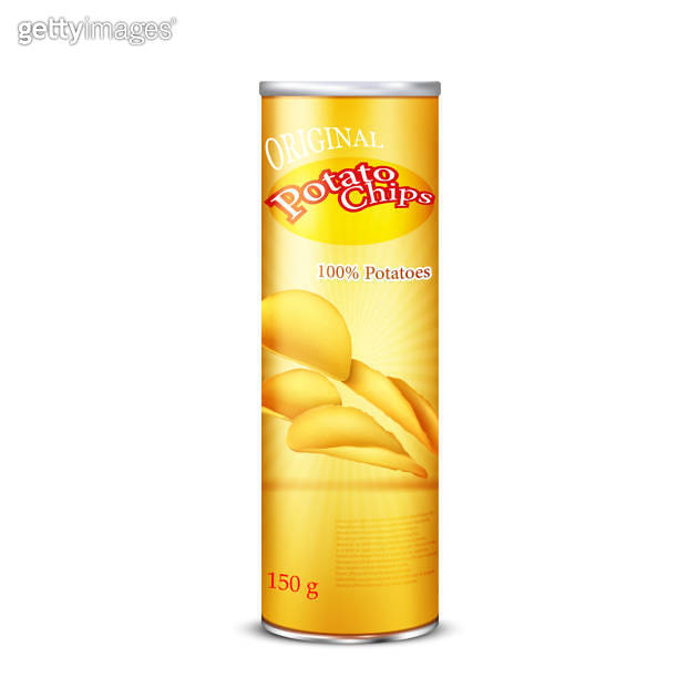 potato chips box 이미지 (858787394) - 게티이미지뱅크