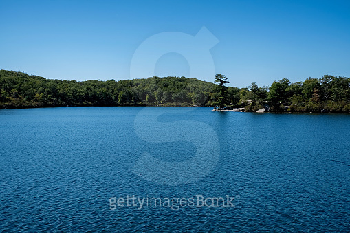Lake Sebago at Harriman State Park, New York, USA. (639814386) - 게티이미지뱅크