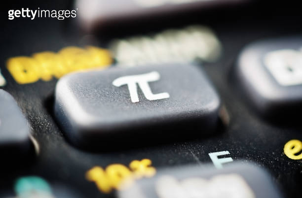 Macro look at the Pi key on a scientific calculator 이미지 (843578168 ...