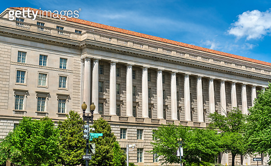 Internal Revenue Service Building in Washington DC, USA 이미지 (836658270 ...