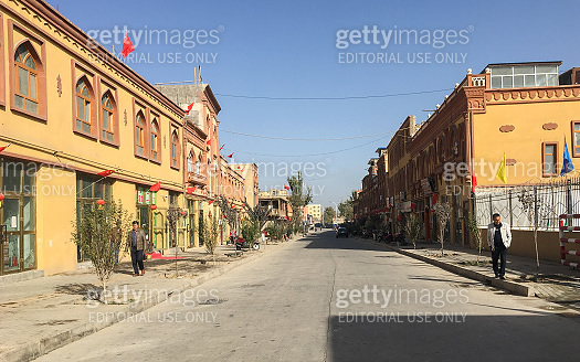 The ancient city of Shache County, China 이미지 (891475774) - 게티이미지뱅크