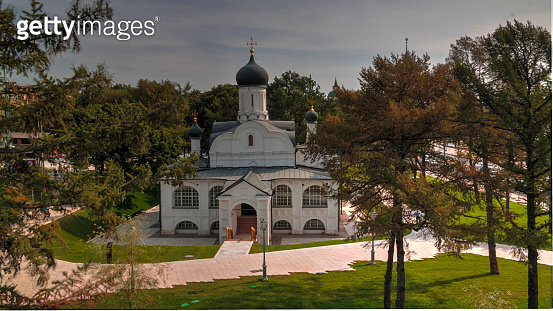 Exterior view to Church of the conception of Anne in the Corner from ...