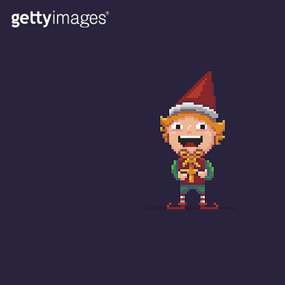 Pixel Art Elf 이미지 (898112482) - 게티이미지뱅크