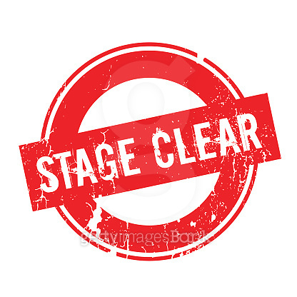 Stage Clear rubber stamp (680805048) 일러스트, 무료 일러스트 - 게티이미지뱅크