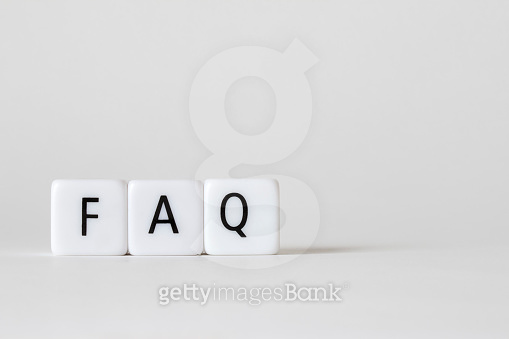 FAQ.white cubes written as FAQ,Frequently Asked Questions. (693745278 ...