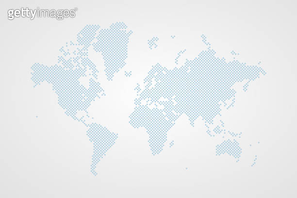 Vector world map infographic symbol. International rhombus illustration ...