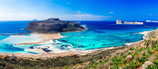 Amazing Greece- most beautiful beaches. Impressive Balos bay, Crete ...