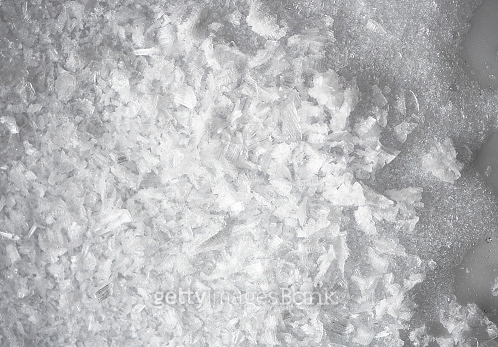 Natural small pieces of ice, snow background or texture for ideas 이미지 ...