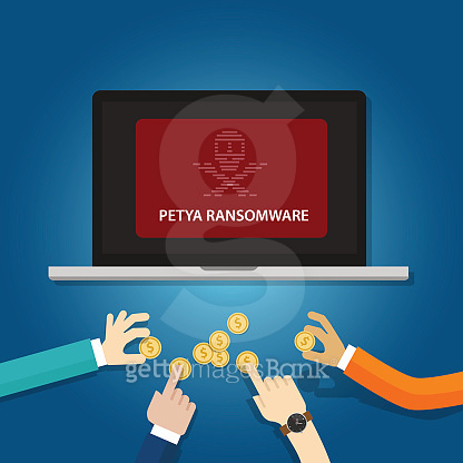 petya ransomware cyber attack virus computer security 이미지 (806543498 ...