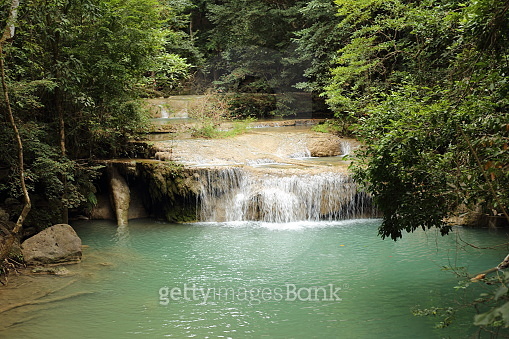 Arawan water fall national park at Kanchanaburi, Thailand (653804938 ...