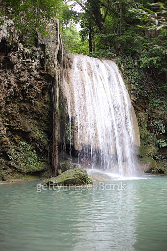 Arawan water fall national park at Kanchanaburi, Thailand (653804924 ...