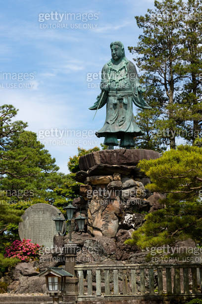 Statue of prince Yamato Takeru, a Japanese mythological hero (895626650 ...