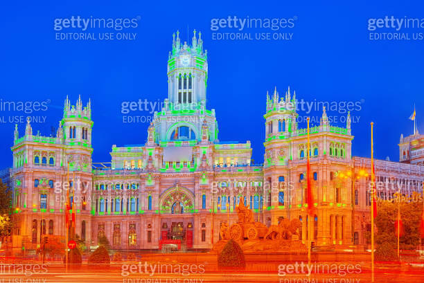 Fountain of the Goddess Cibeles and Cibeles Center, Culture and ...