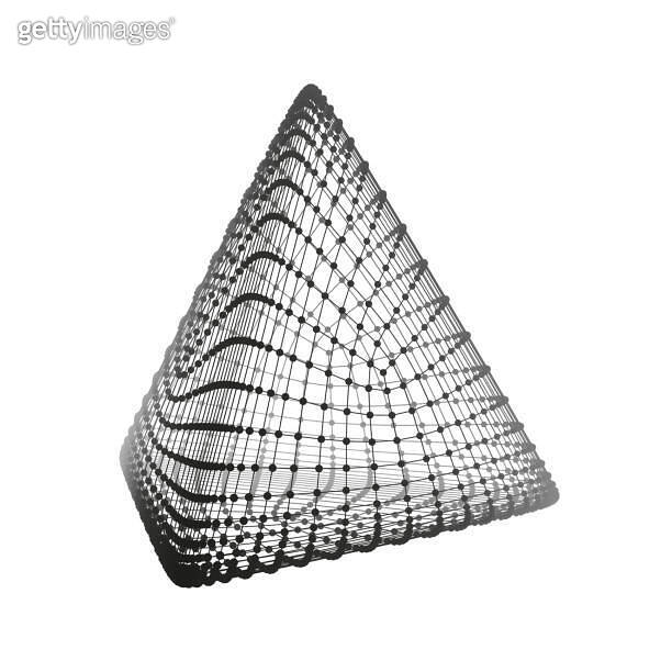 Pyramid. Regular Tetrahedron. Platonic Solid. Regular, Convex ...