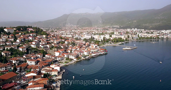 unesco listed town ohrid and lake ohrid 이미지 (690542368) - 게티이미지뱅크