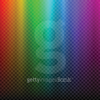 Rainbow glowing light. Northern light polar effect 이미지 (670040652) - 게티 ...