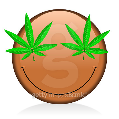 Emoji - smoking weed 이미지 (682096964) - 게티이미지뱅크