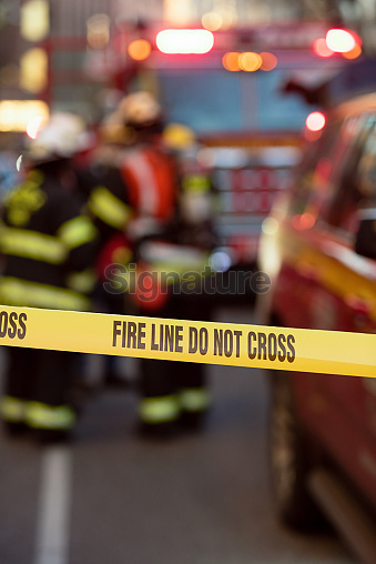 Fire Line Do Not Cross 이미지 (639125010) - 게티이미지뱅크