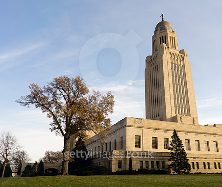 Lincoln Nebraska Capital Building Government Dome Architecture ...