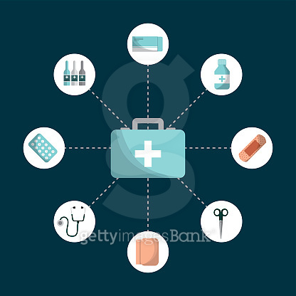 first aid design 이미지 (670324688) - 게티이미지뱅크