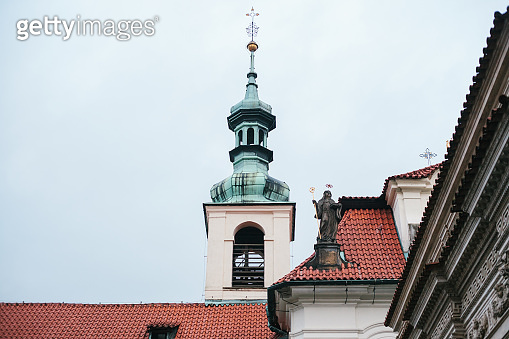 Catholic church of the Nativity of the Lord. Prague Loreta - a complex ...