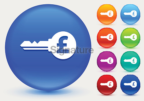 Pound Keys Icon on Shiny Color Circle Buttons 이미지 (680820608) - 게티이미지뱅크