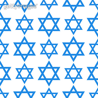 Judaism church david star traditional seamless pattern hanukkah ...