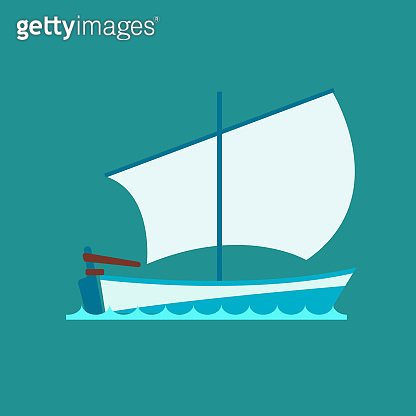 Ship cruiser boat sea symbol vessel travel industry vector sailboats ...