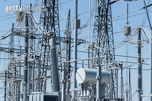 Dangerous High Voltage Electrical Power Substation XV 이미지 (958446400 ...