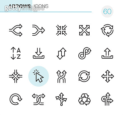 Arrows - Pixel Perfect icons 이미지 (1030996026) - 게티이미지뱅크