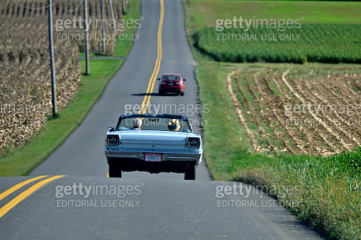 Late Summer Sunday Road Trip in Rural Pennsylvania 이미지 (1038944446 ...