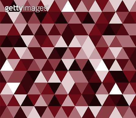 Dark red white black triangular seamless pattern. Geometric vector ...