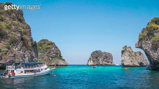 Ko Haa archipelago, National Marine Park, Krabi, Thailand 이미지 ...