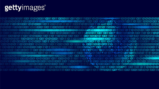 Planet Earth global data exchange binary code. Security payment personal information cyber ...