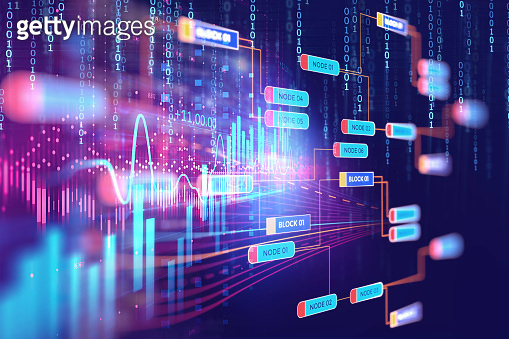 Programming code abstract technology background of software developer ...