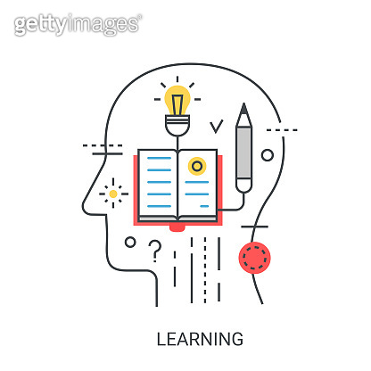 Learning vector illustration concept. (1028160002) - 게티이미지뱅크