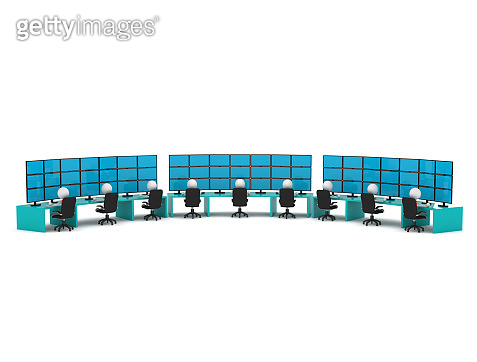 Monitoring room 이미지 (1074076498) - 게티이미지뱅크