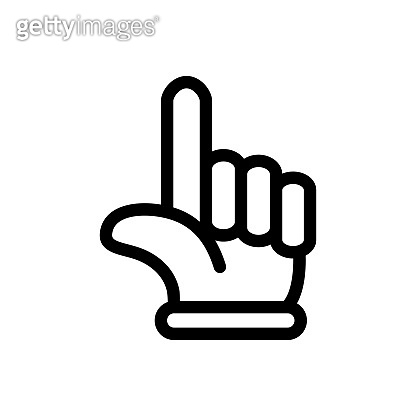 finger/pointing icon (925251456) - 게티이미지뱅크