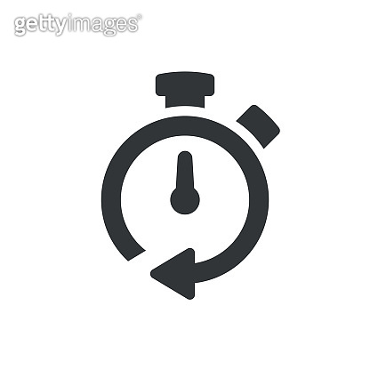 Timer icon. Timer symbol, pictogram. Vector isolated icon (1084291280 ...