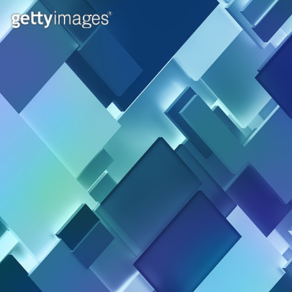 3d render, digital illustration, abstract geometric background ...