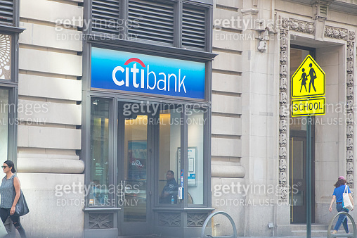 Citibank Citi bank branch in Midtown Manhattan NYC (1023598016) 아이콘, 무료 ...