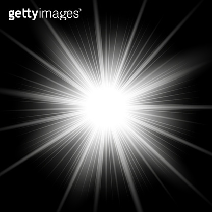 Shining star on transparent background, white color 이미지 (911301540) - 게티이미지뱅크