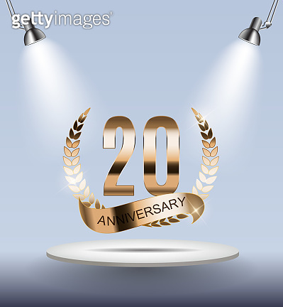 Template symbol 20 Years Anniversary Vector Illustration (930390106 ...