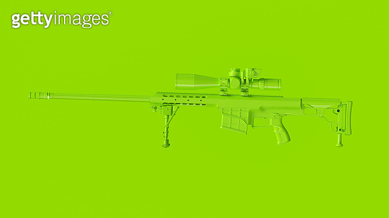 Green Large Caliber Sniper Rifle 이미지 (1085274806) - 게티이미지뱅크