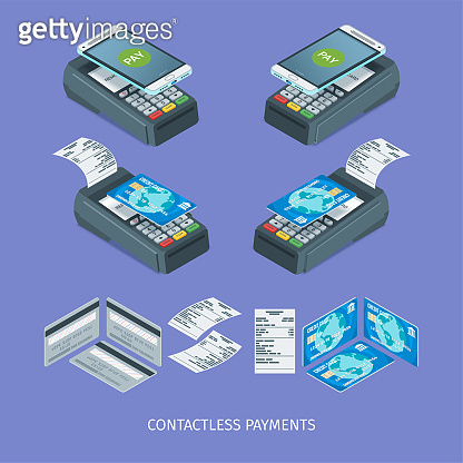 Contactless payment terminal 이미지 (992016034) - 게티이미지뱅크